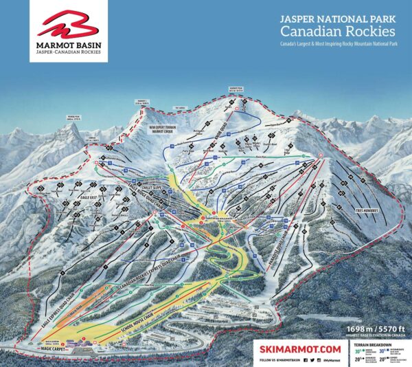 Marmot Basin, Jasper, AB | MagicBus Tours